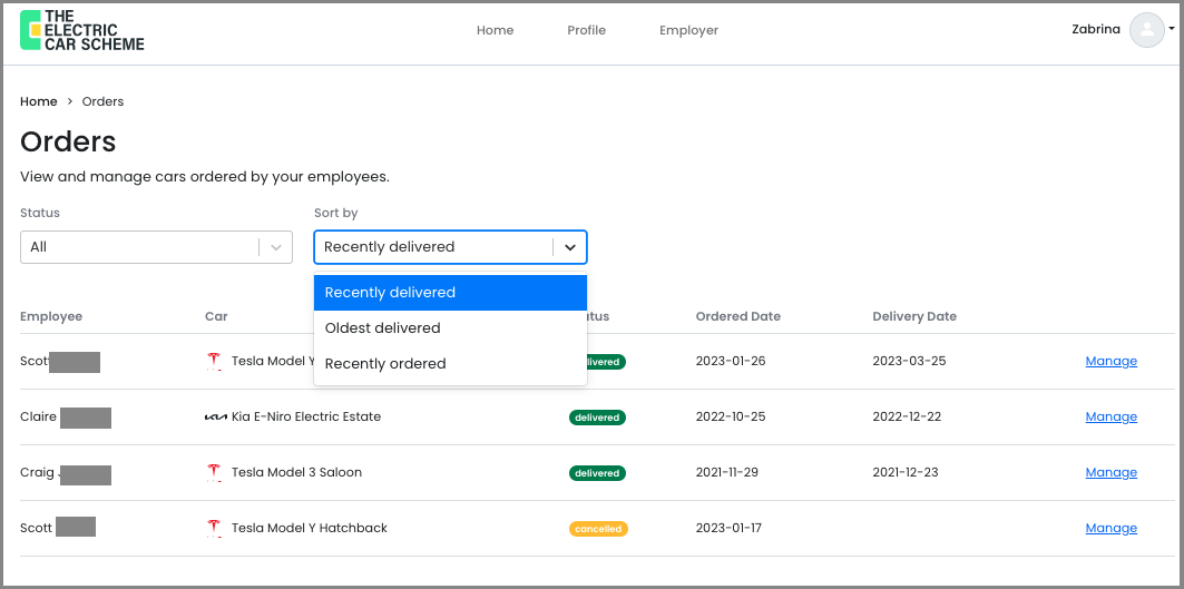 How to use the Employer Portal – The Electric Car Scheme